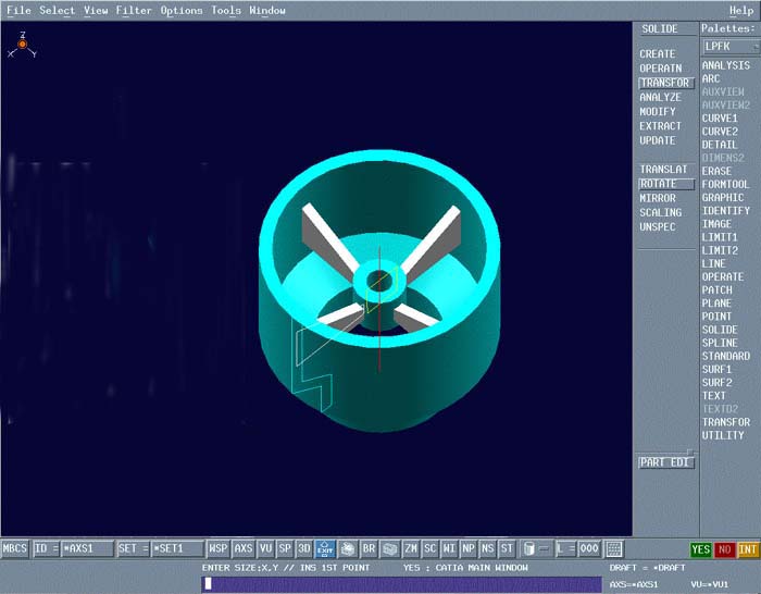 CATIA V4 Advanced Solid EX01